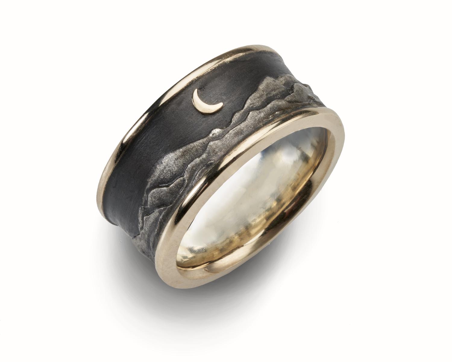 " pisgah view" mountain rings · Portfolio Metalwork